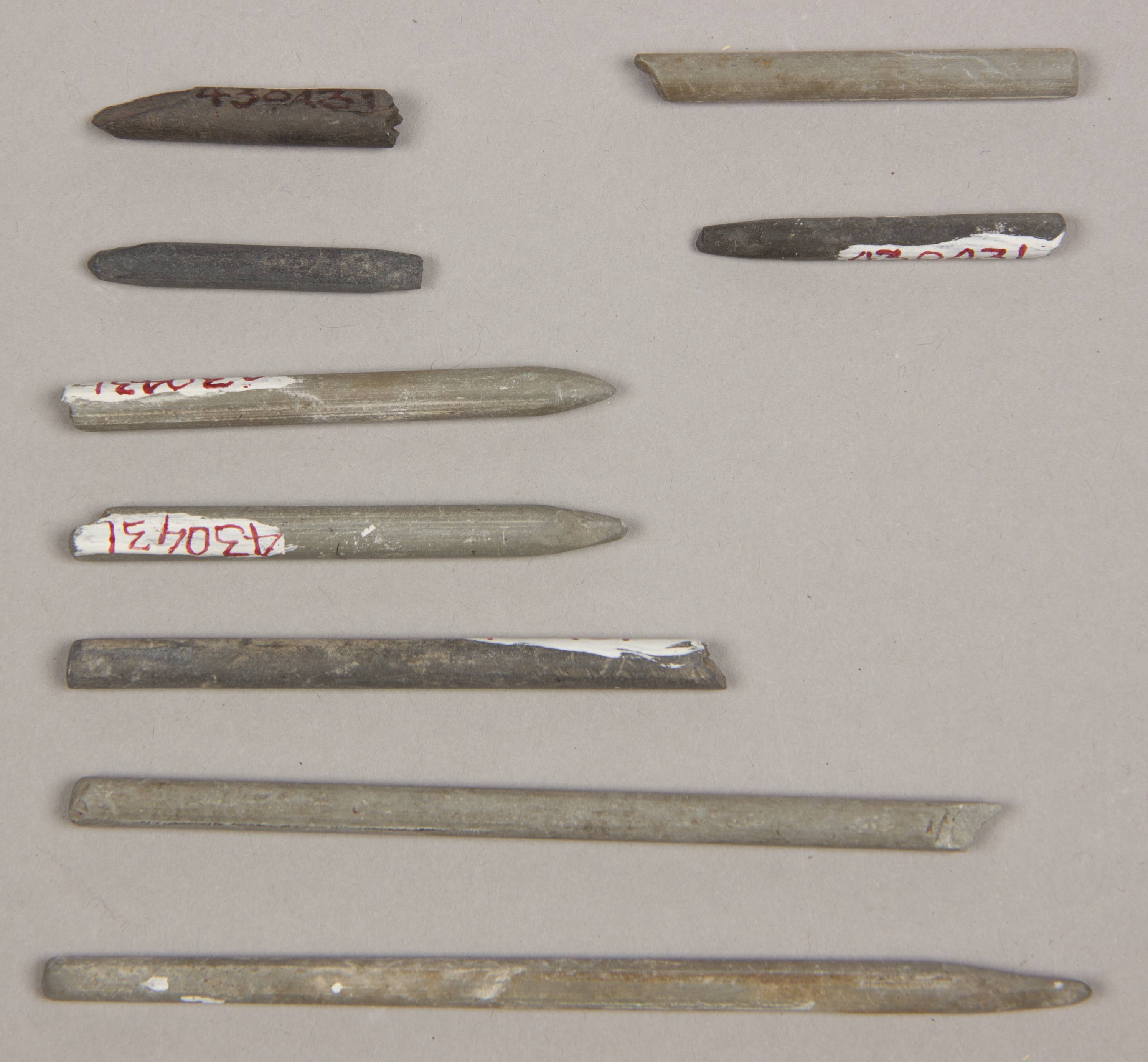 Slate Pencil Fragments | Smithsonian Institution
